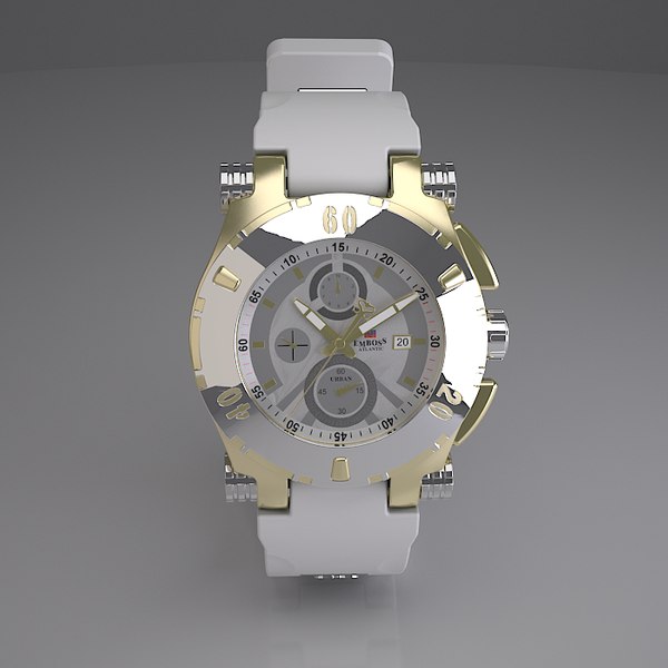 3d emboss watch