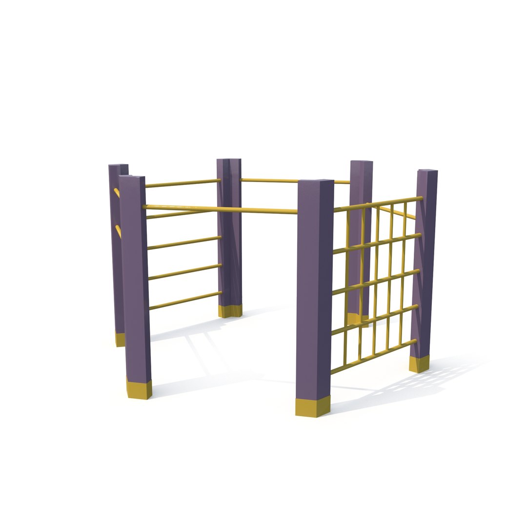 Sports Track Equipment Parkour 3D Model - TurboSquid 1953361