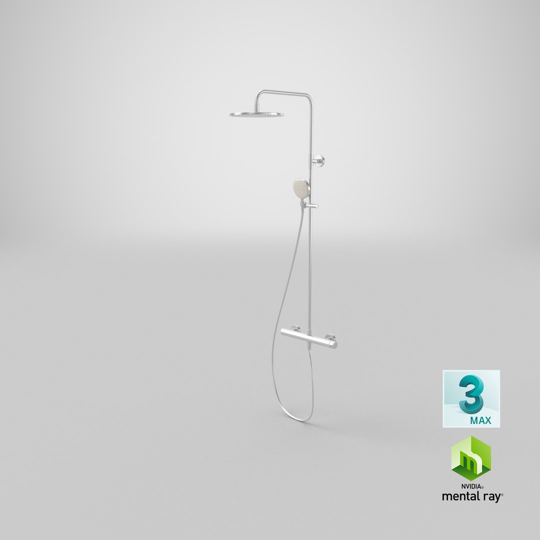 Shower Mixer 3D Model - TurboSquid 1512168