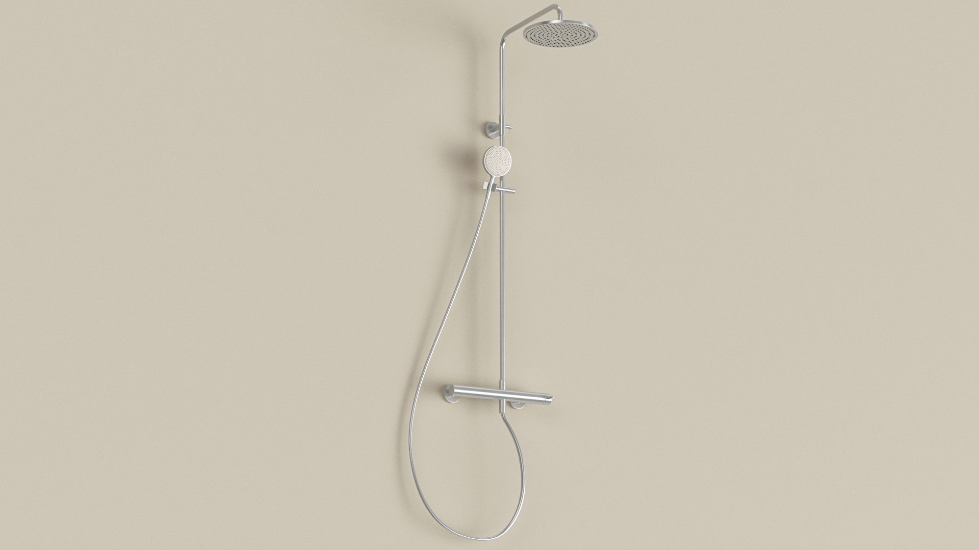 Shower Mixer 3D Model - TurboSquid 1512168