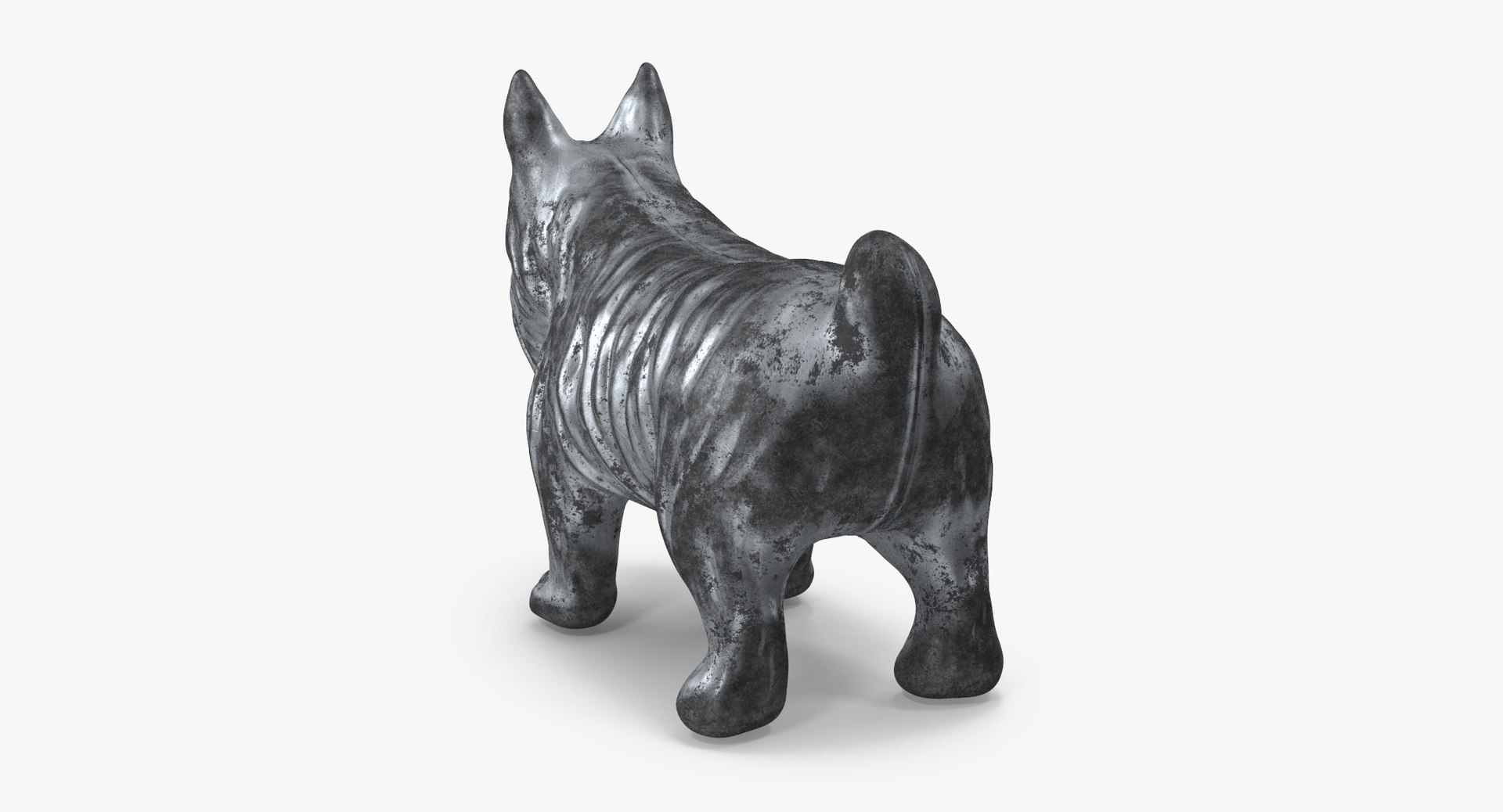 Monopoly Dog - 3d Max