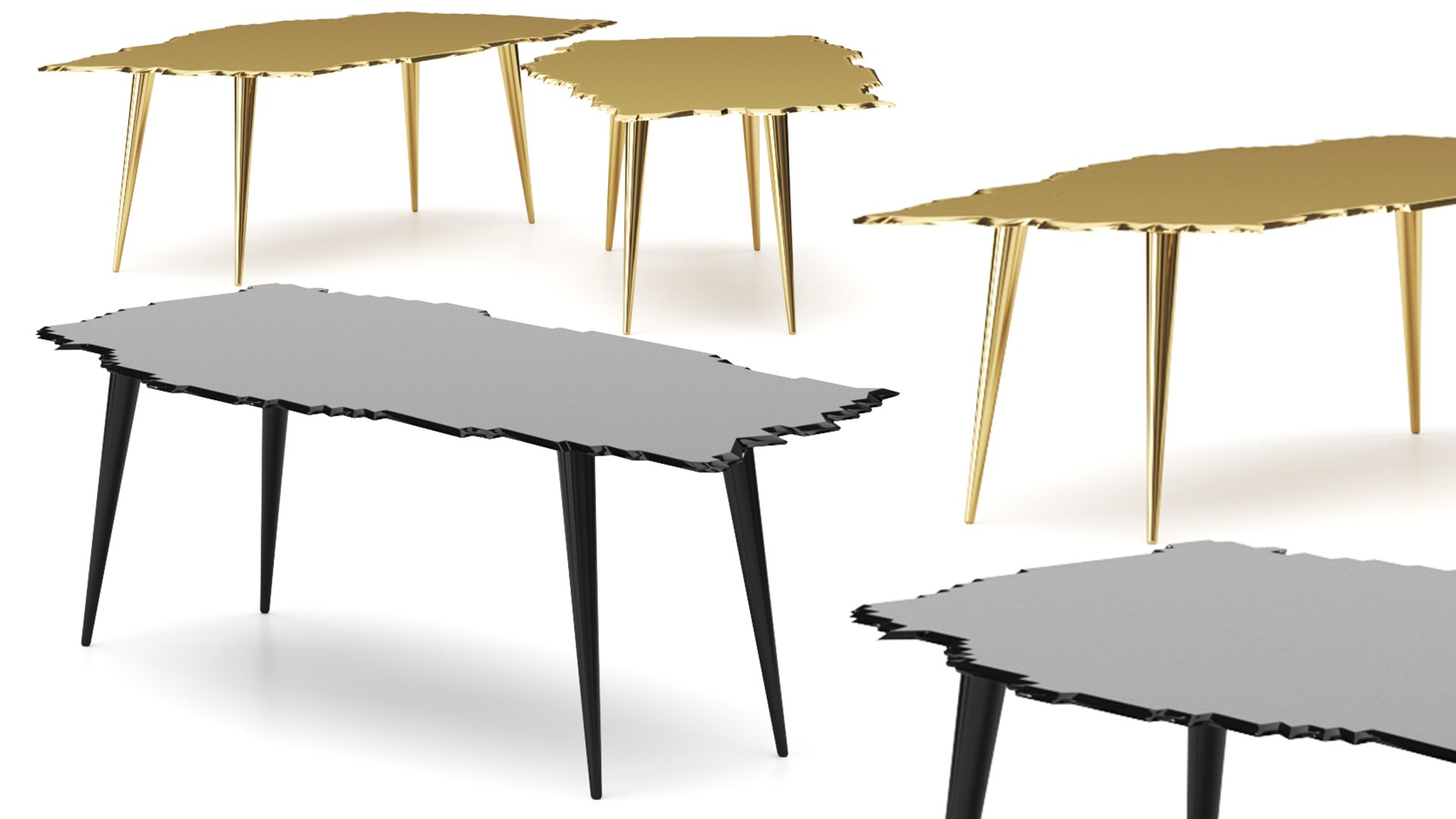 Egeo By Edra Table 3D Model - TurboSquid 1879968