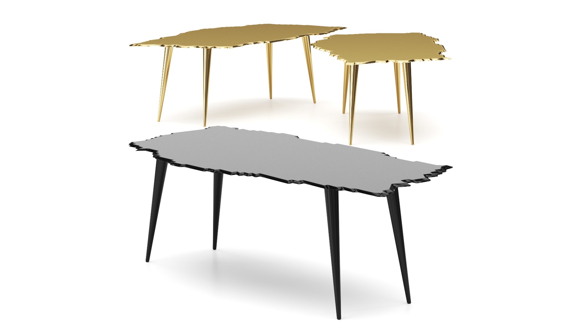 Egeo By Edra Table 3D Model - TurboSquid 1879968