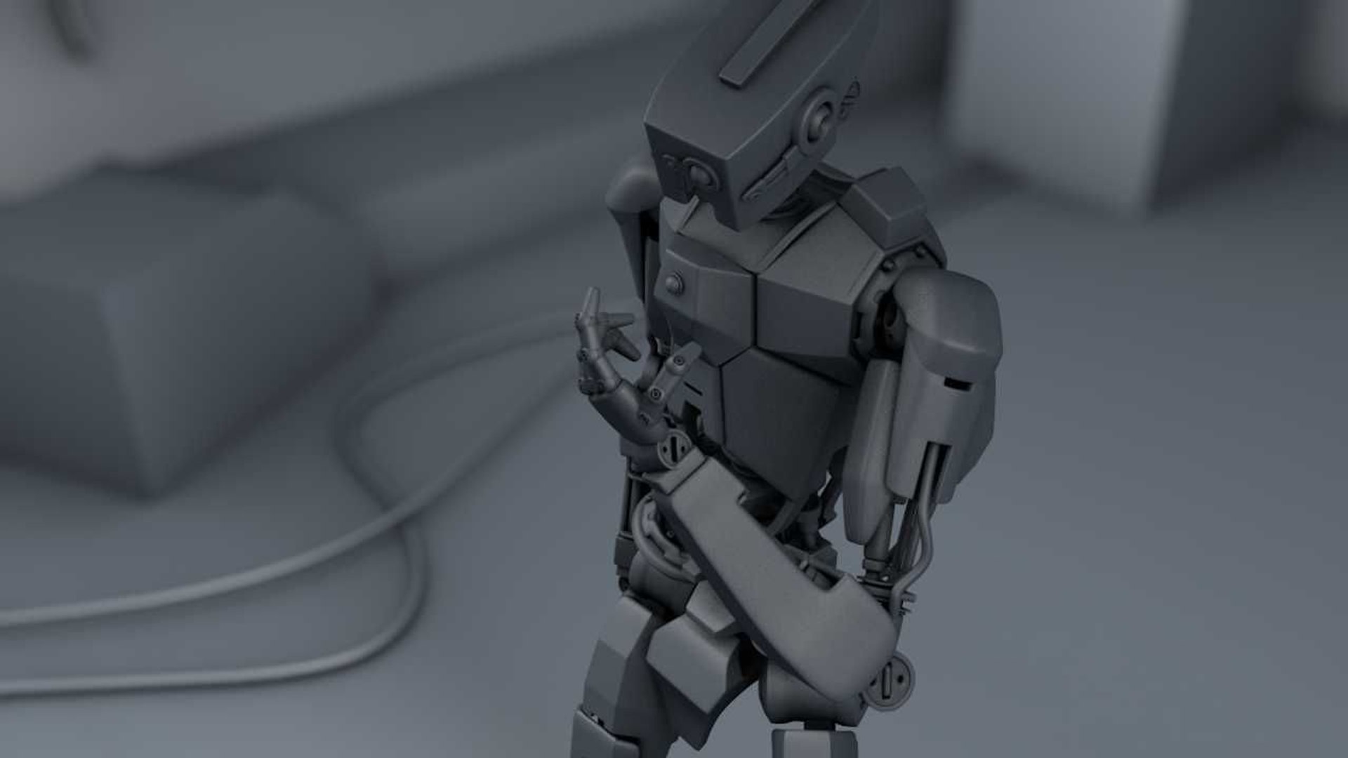3D Model Robot Rigged - TurboSquid 1257047