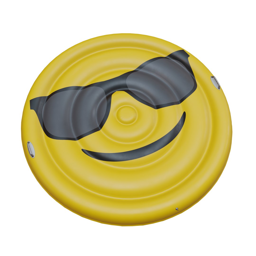 3D cool inflatable smile seabed - TurboSquid 1631061