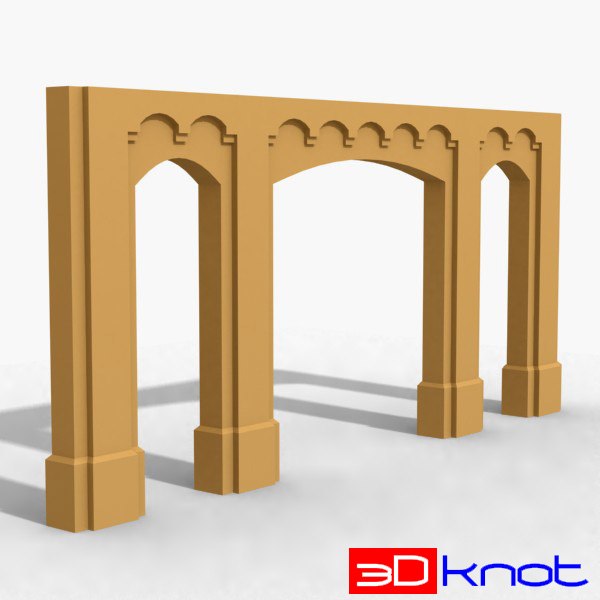 arch 1 3d 3ds