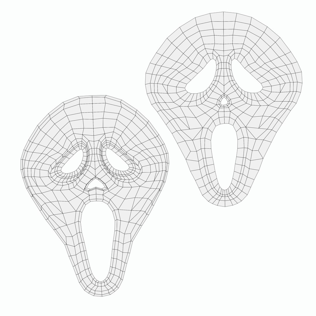 3D Scream Dead - TurboSquid 2368041