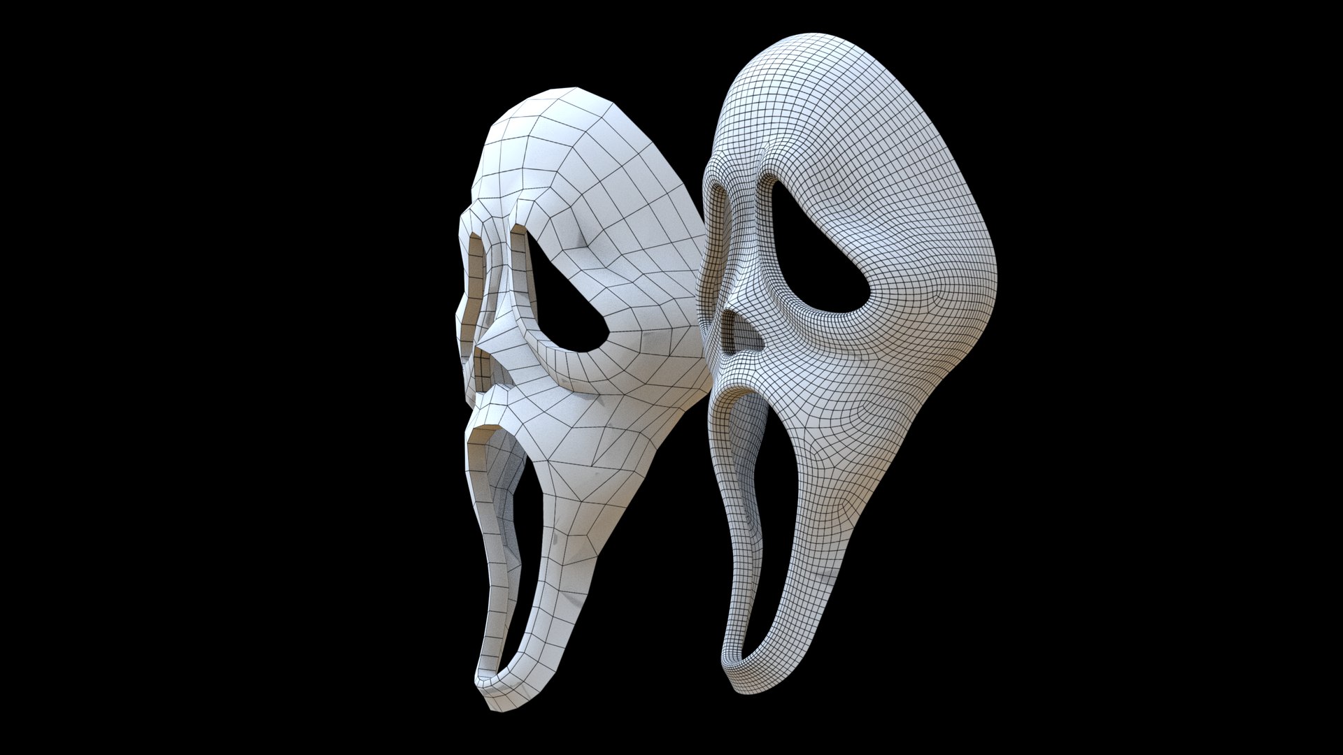 3D Scream Dead - TurboSquid 2368041