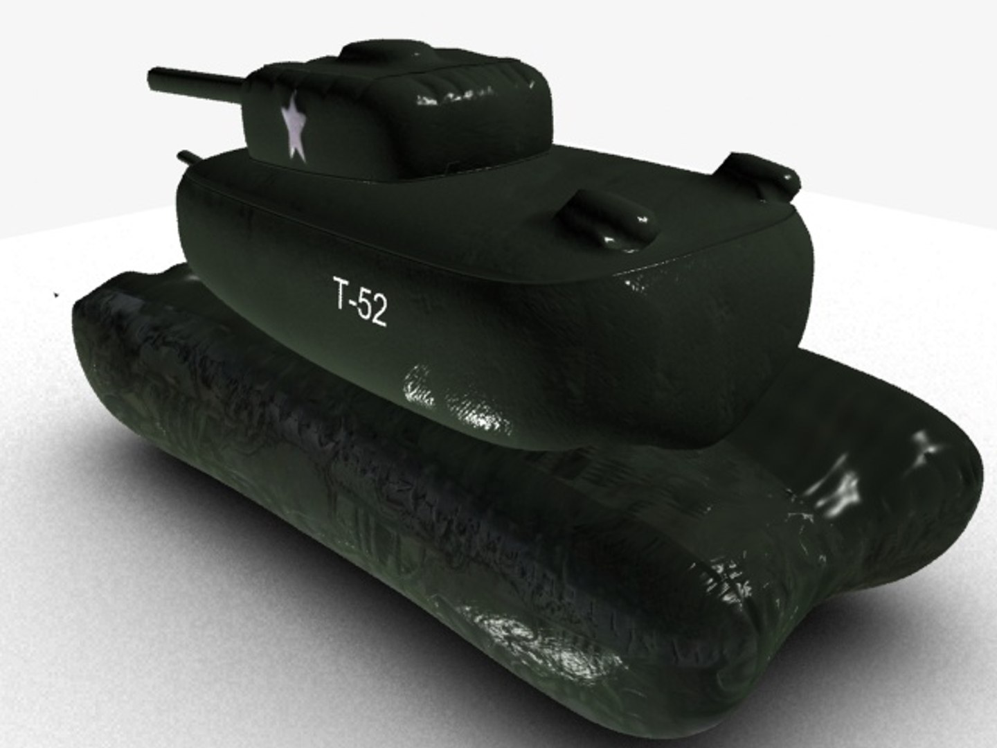 3D Dummy Army Tank Model - TurboSquid 1401340