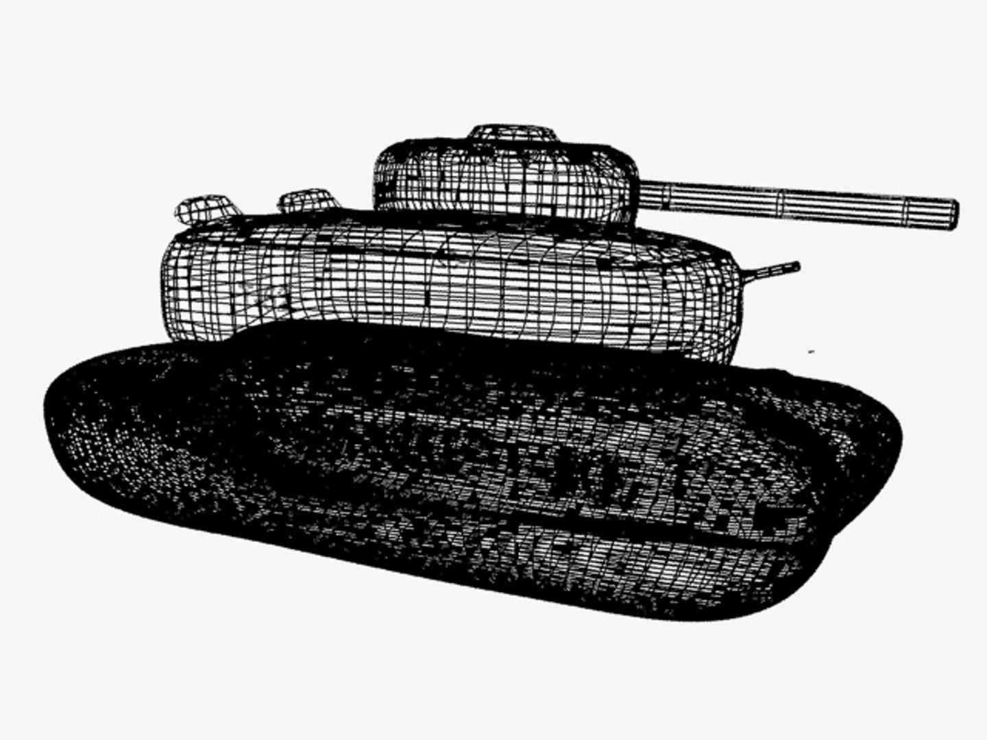 3D Dummy Army Tank Model - TurboSquid 1401340