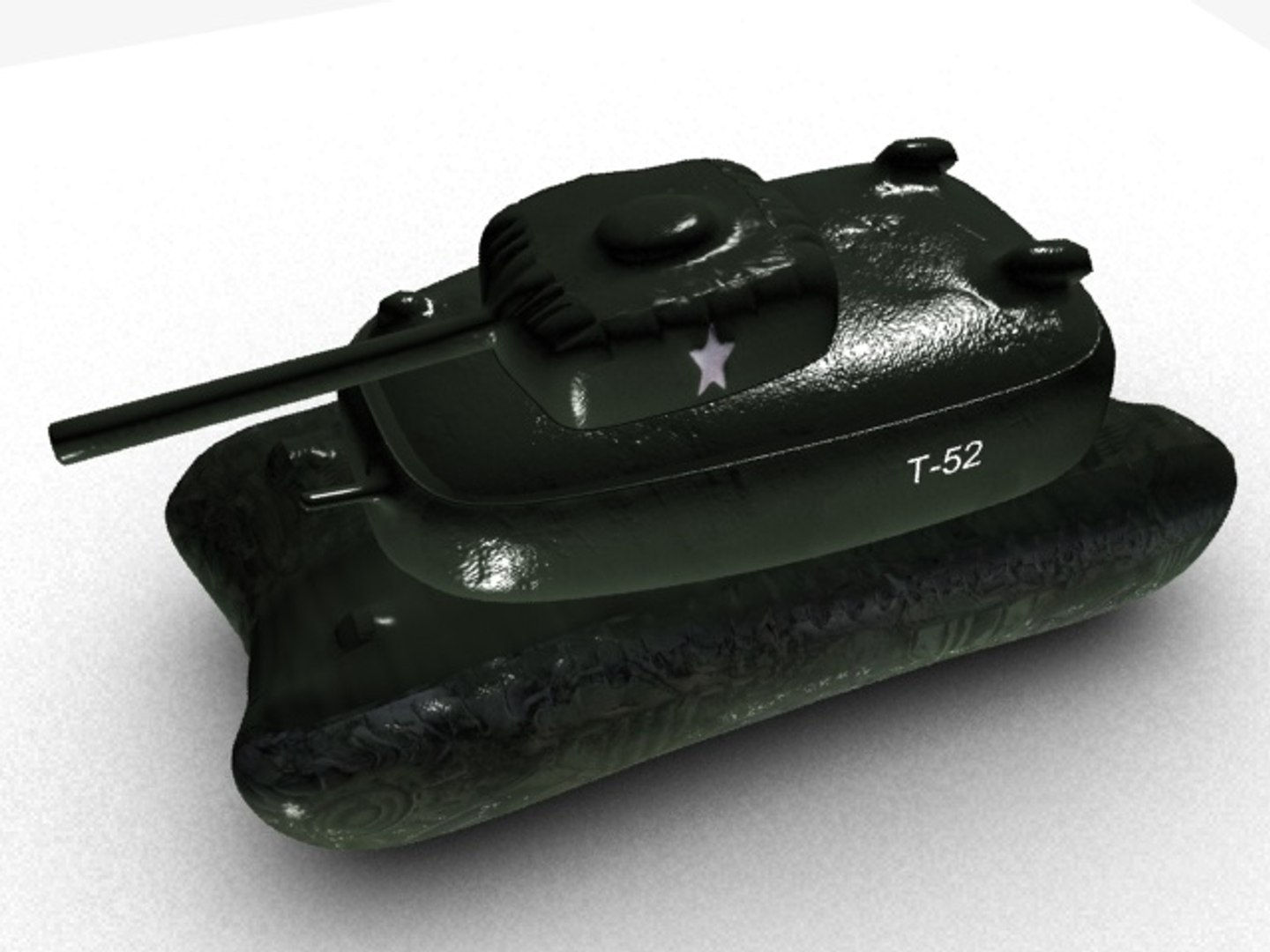 3D Dummy Army Tank Model - TurboSquid 1401340