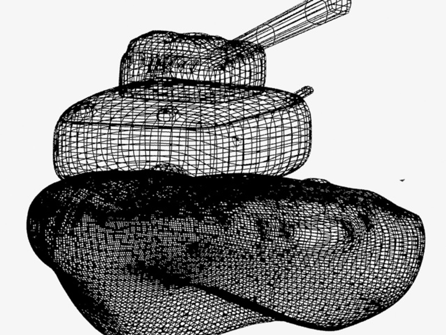 3D Dummy Army Tank Model - TurboSquid 1401340