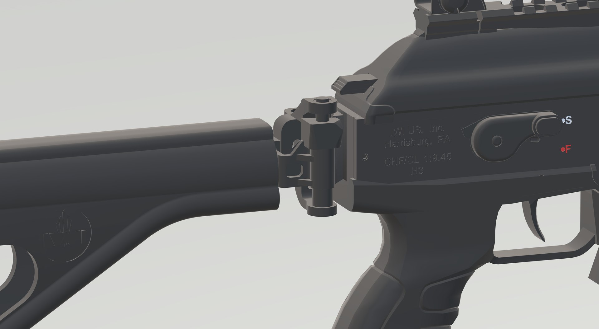 Assault Rifle 3D - TurboSquid 1888515