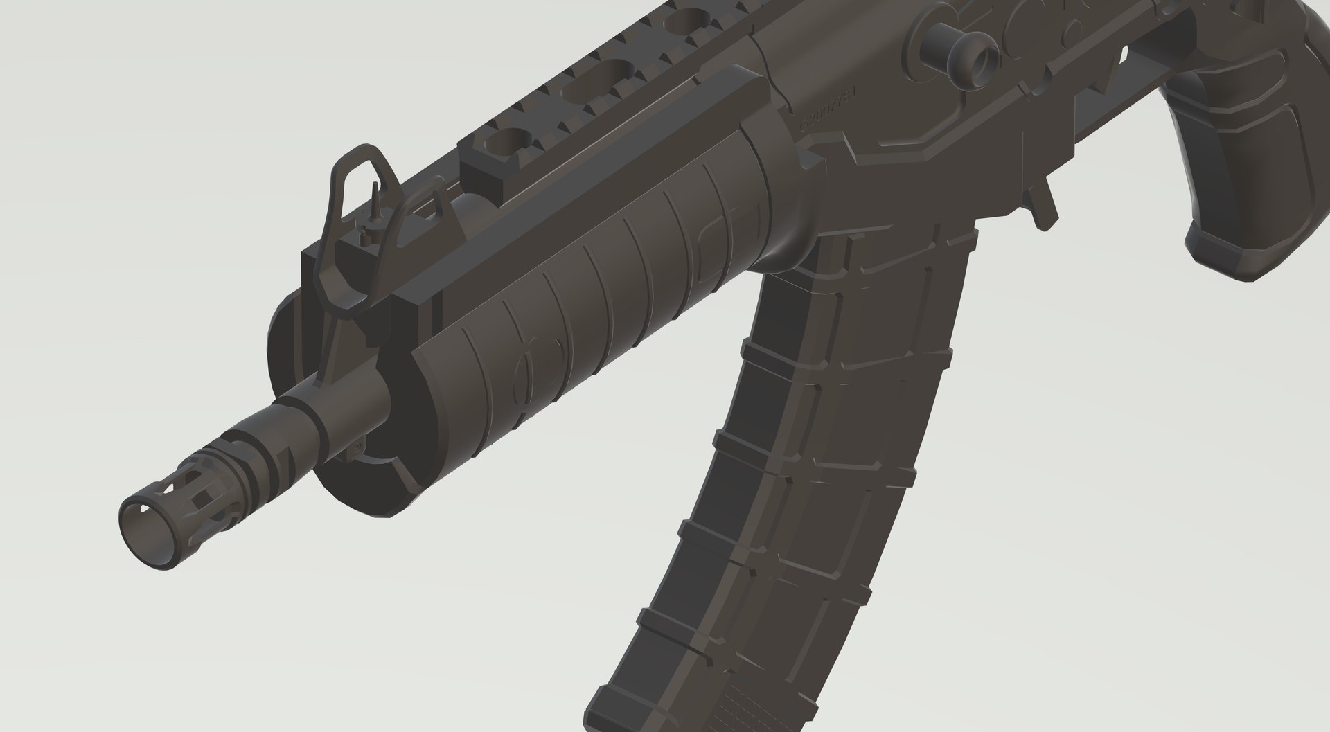 Assault Rifle 3D - TurboSquid 1888515