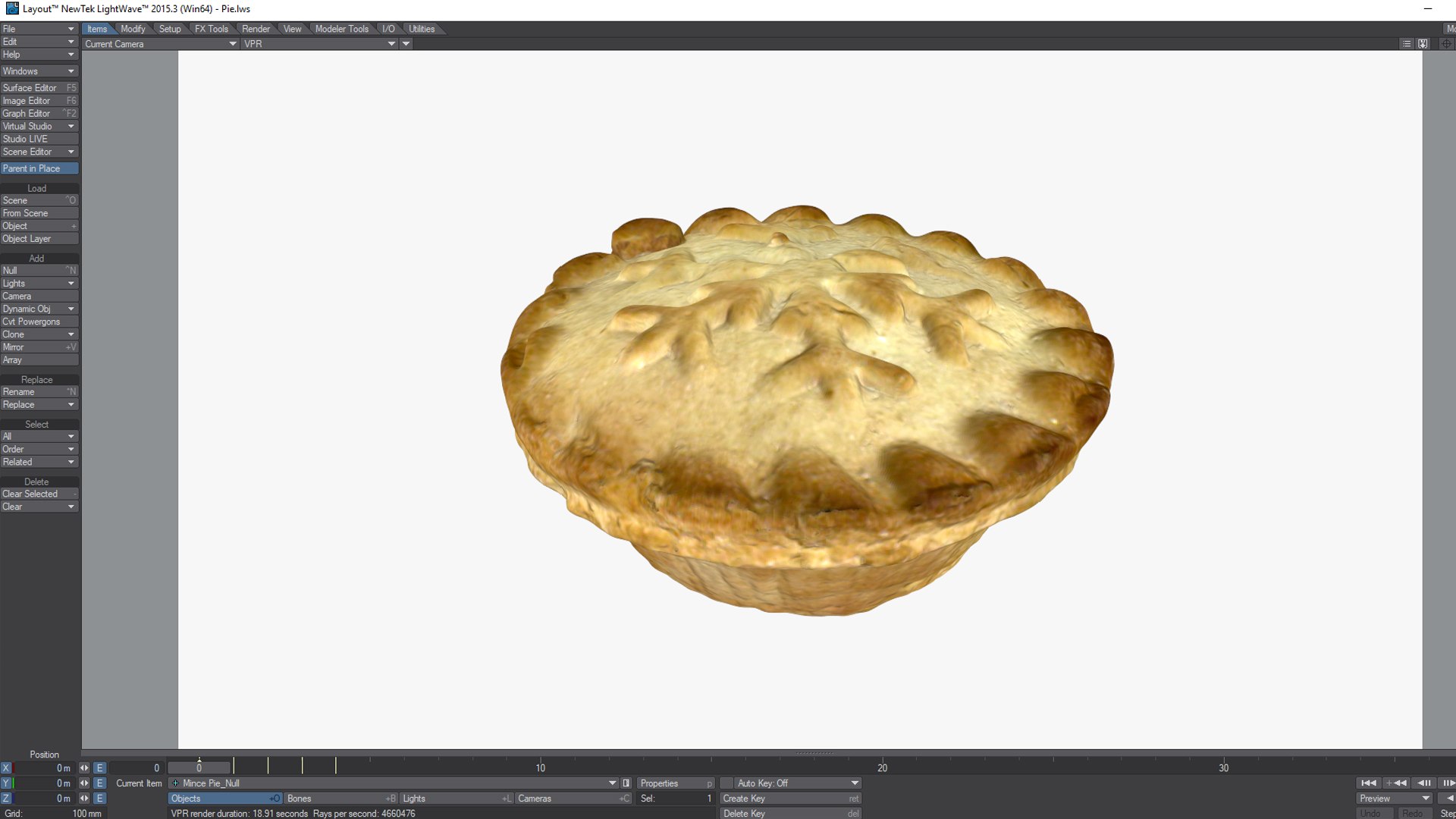 3D mince pie model - TurboSquid 1465243