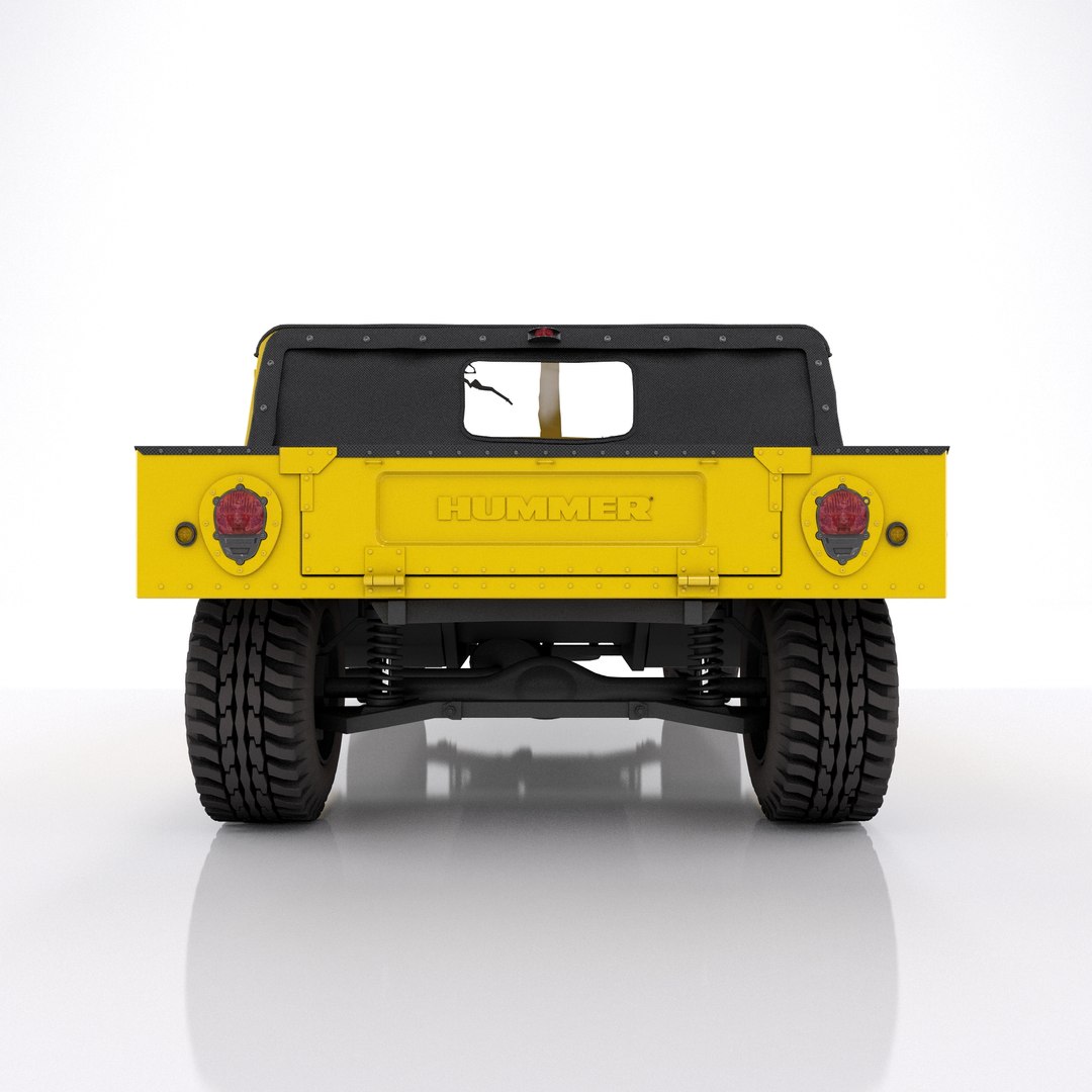 Hummer H1 Humvee 3D Model - TurboSquid 2170182