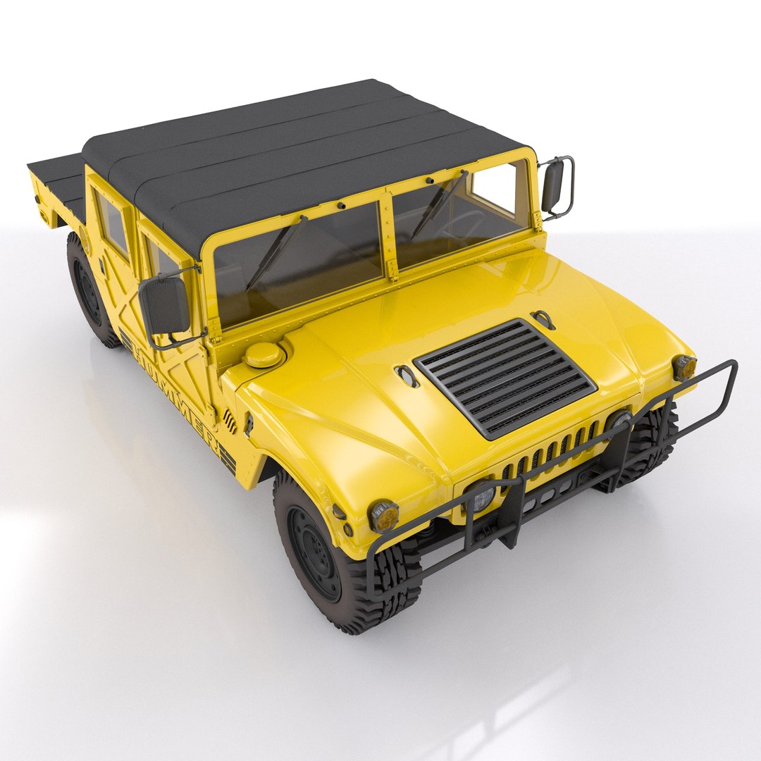 Hummer H1 Humvee 3D model - TurboSquid 2170182