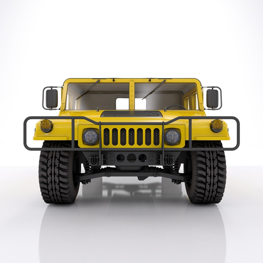Hummer H1 Humvee 3D Model - TurboSquid 2170182