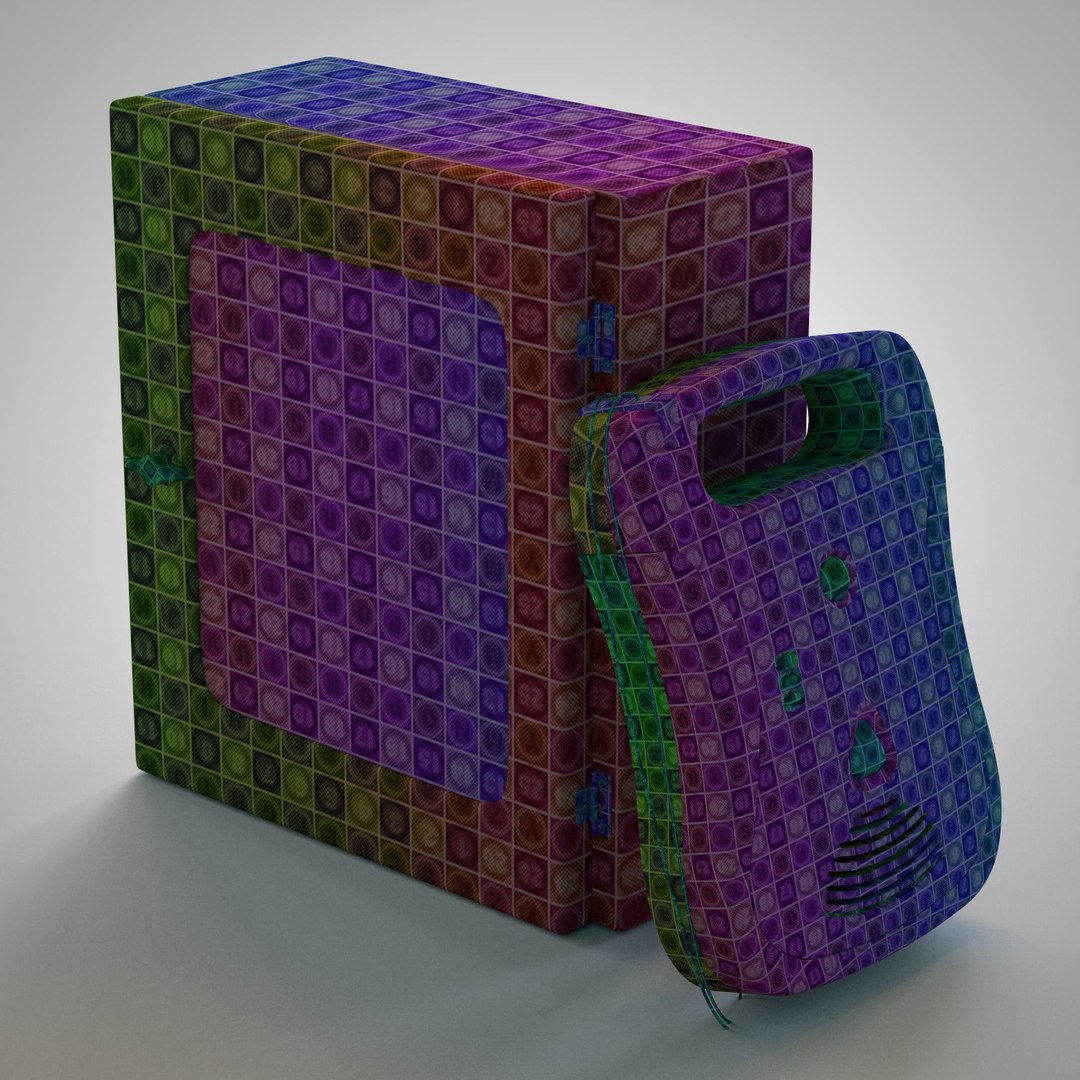 3d Automated External Defibrillator Aed Model