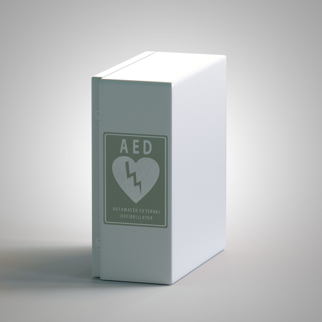 3d Automated External Defibrillator Aed Model