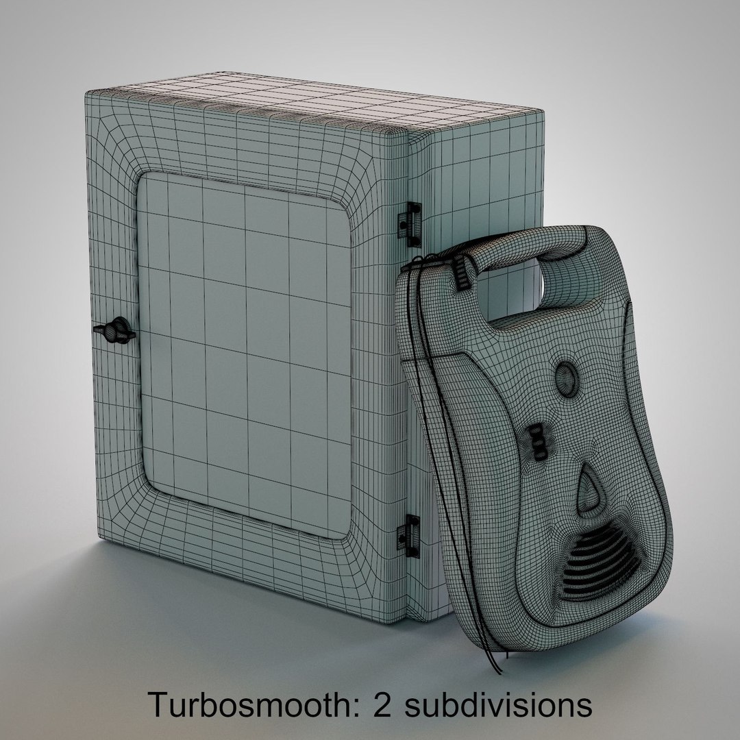 3d Automated External Defibrillator Aed Model