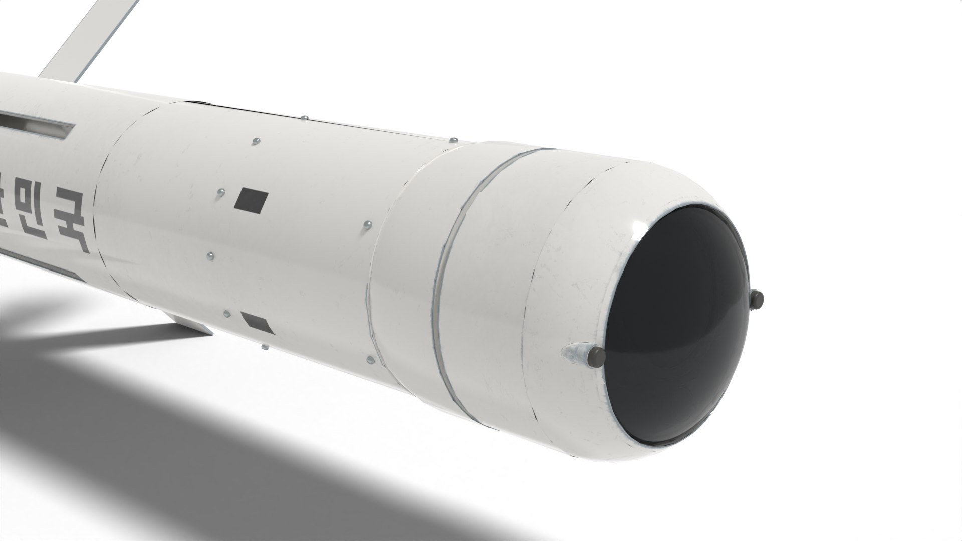 Anti-aircraft Missile Cheon-geom Model - TurboSquid 2220883