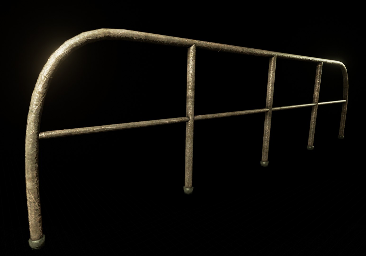 3d model handrail hand rail