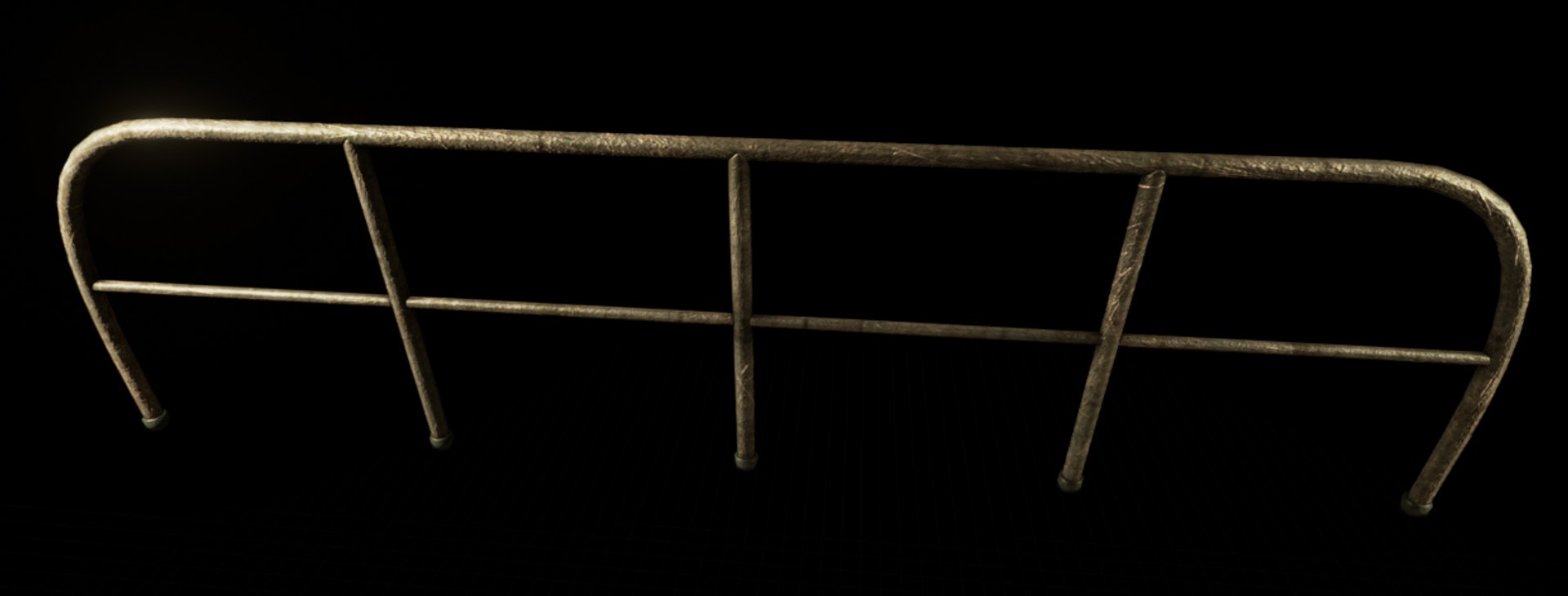 3d model handrail hand rail