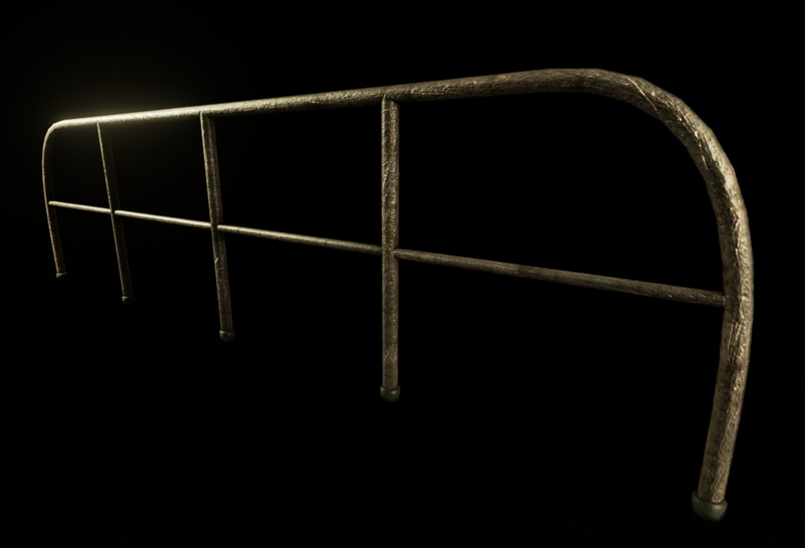 3d model handrail hand rail