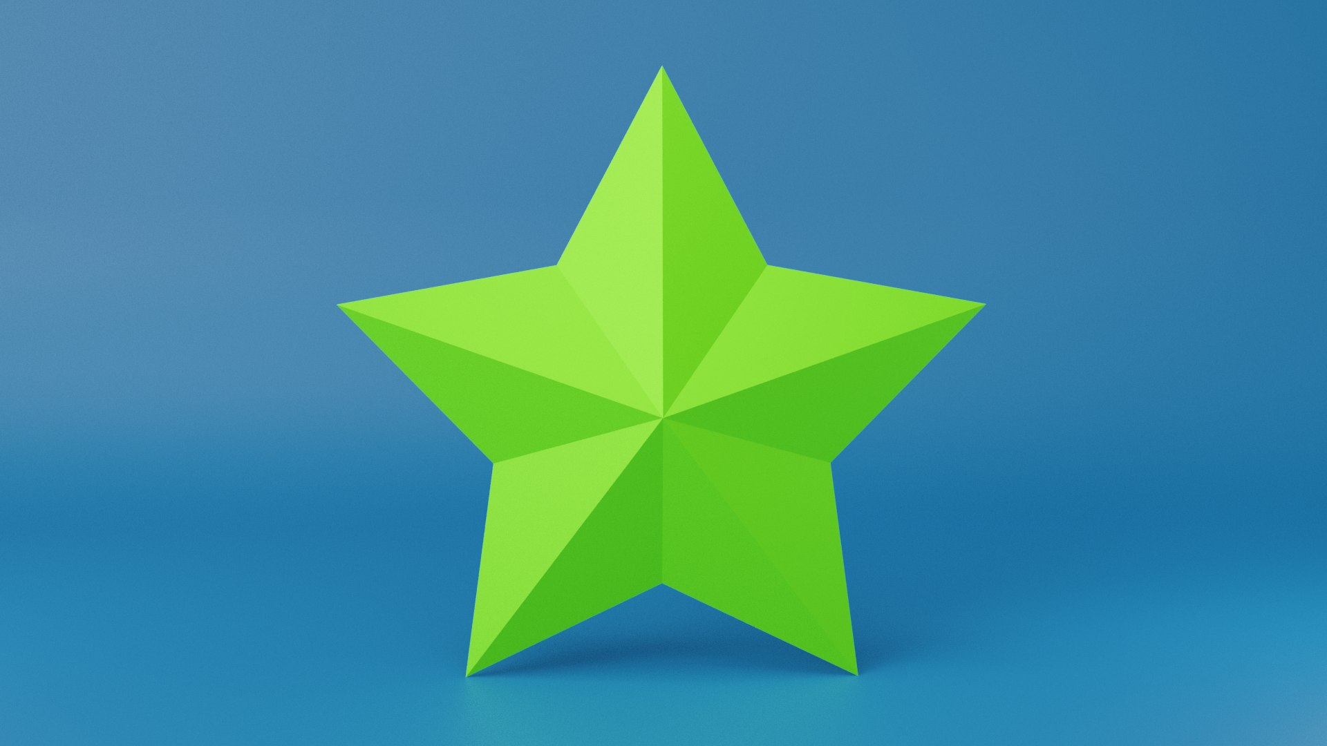 Green Star 3D - TurboSquid 2131165