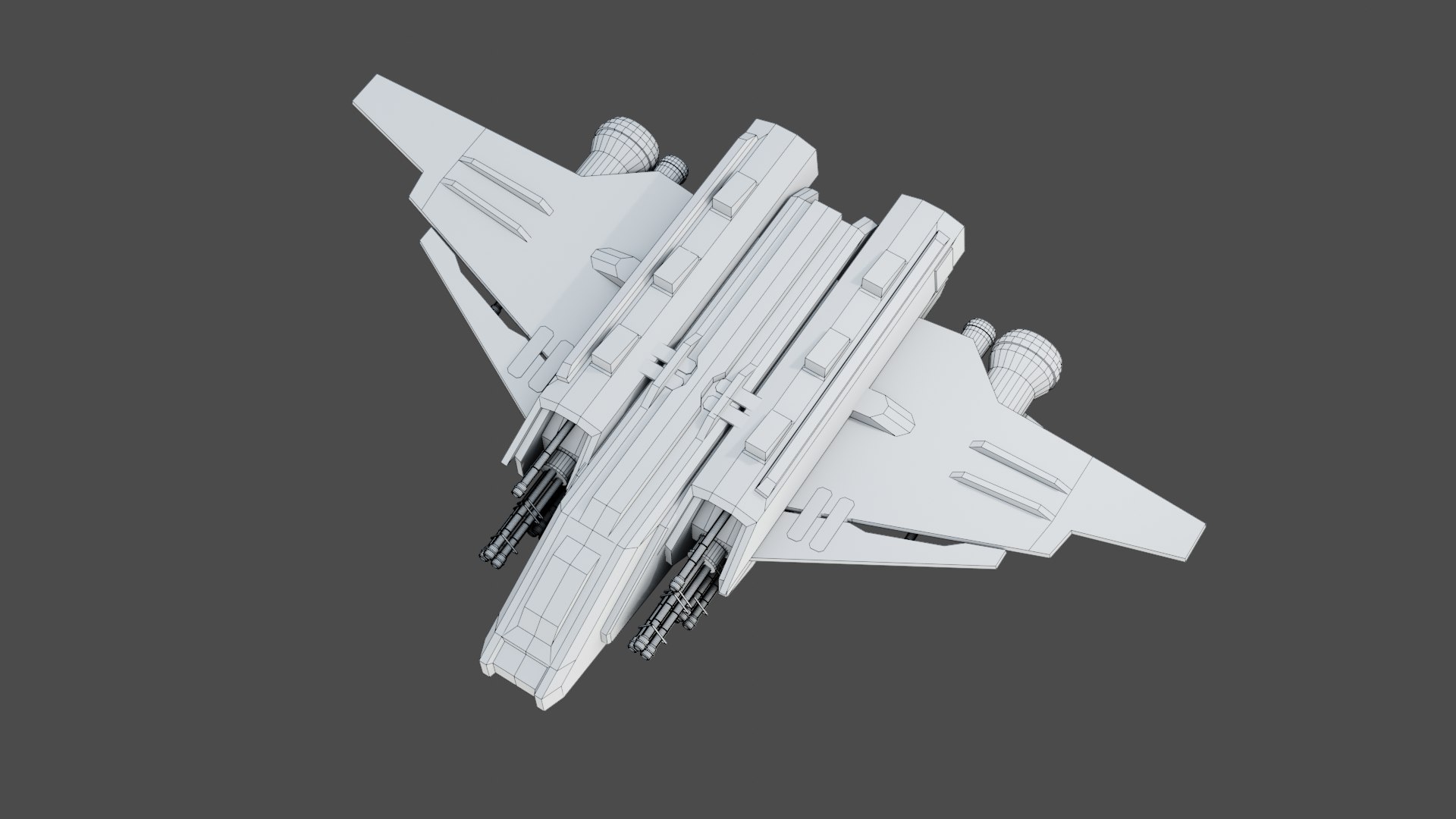 Sci-fi Fighter Ship Space 3D Model - TurboSquid 1702733