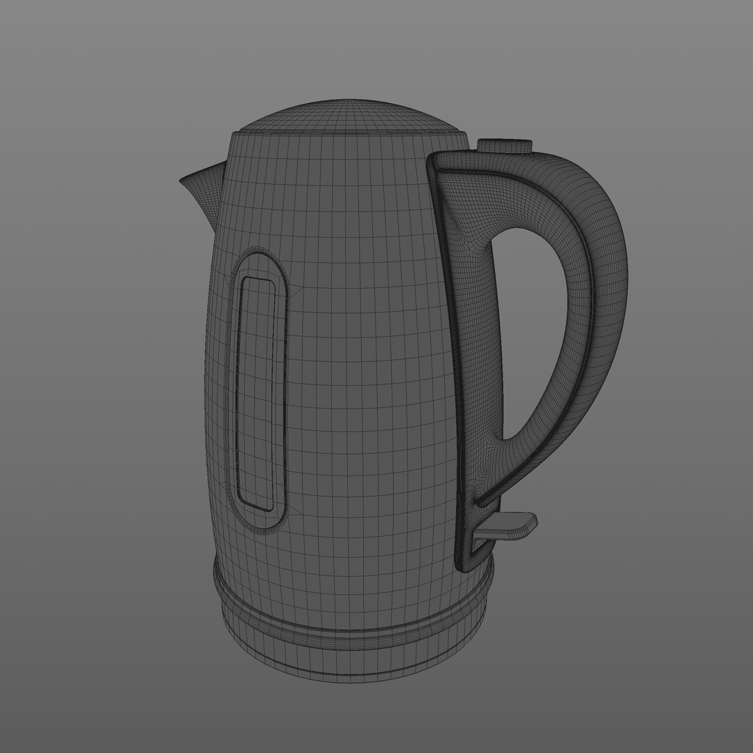 Electric Kettle 3D Model - TurboSquid 2173343