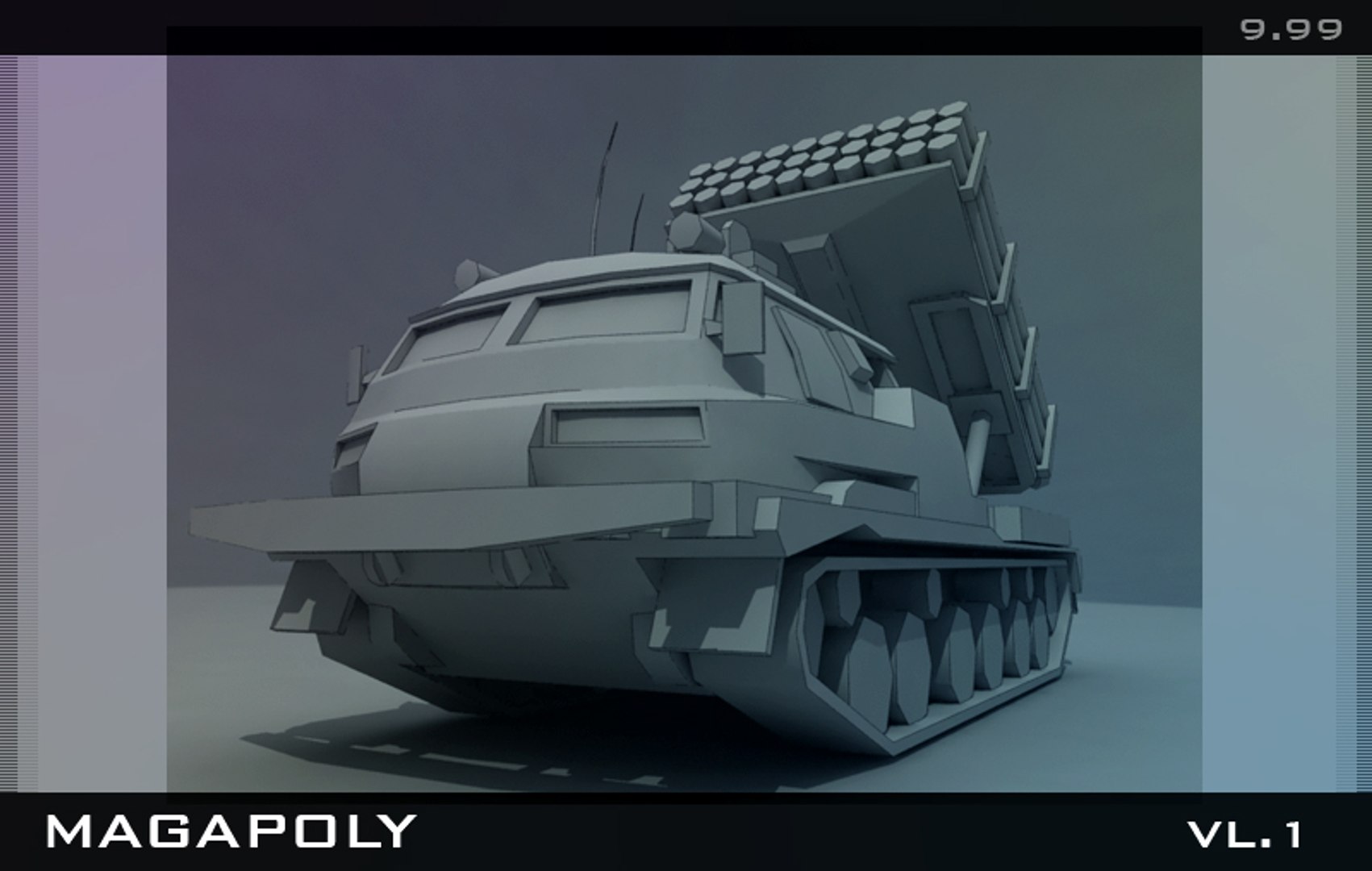 3ds max tank armored