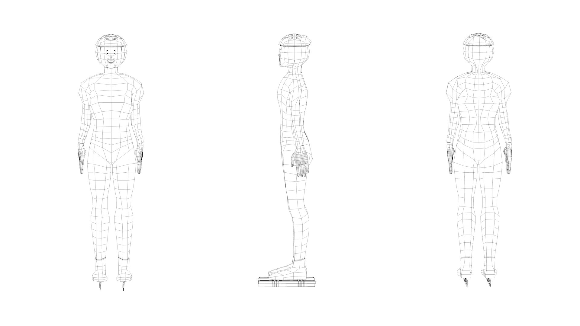 Olympic Character Set 3D Model - TurboSquid 2252690