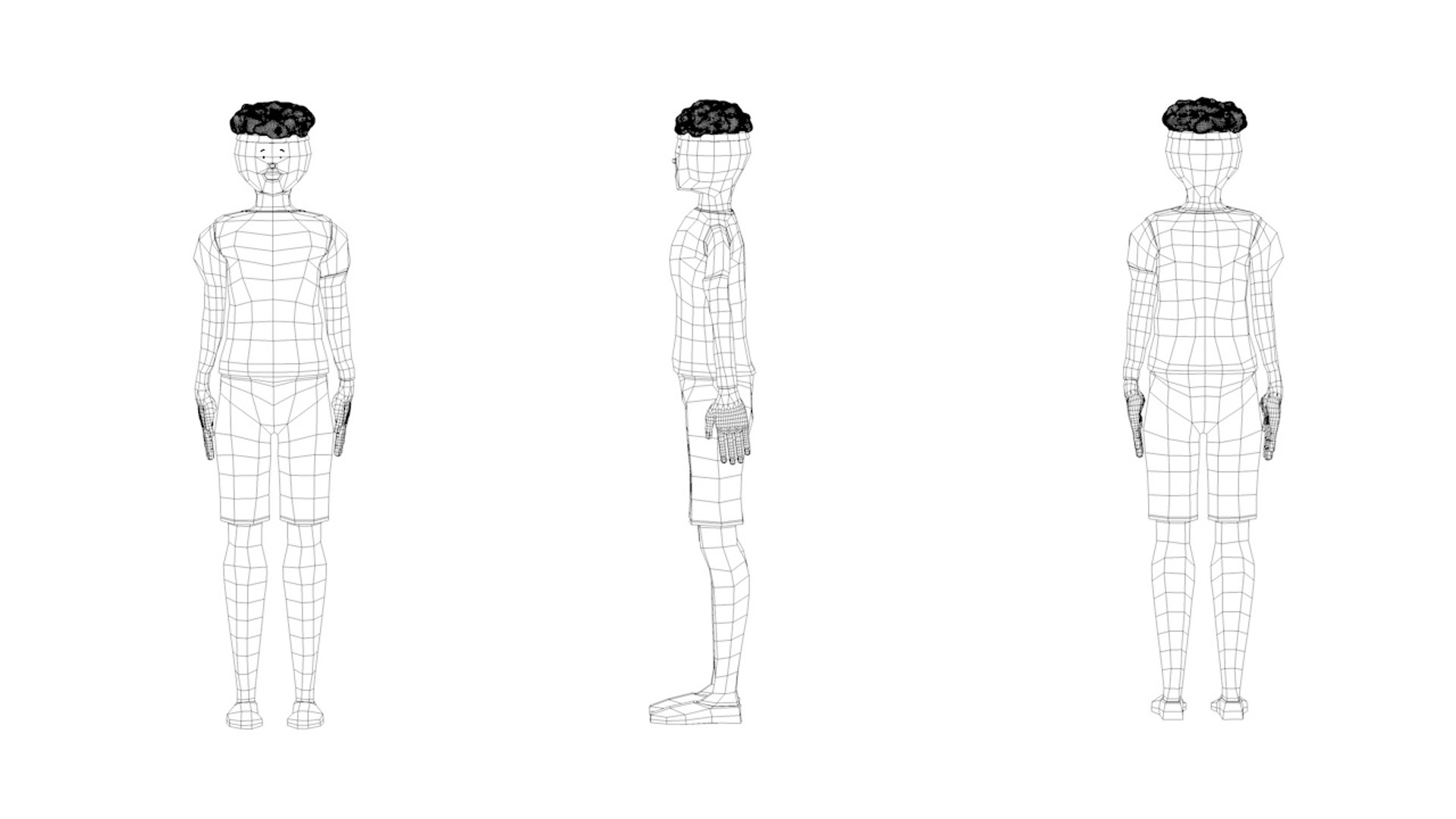 Olympic Character Set 3D Model - TurboSquid 2252690