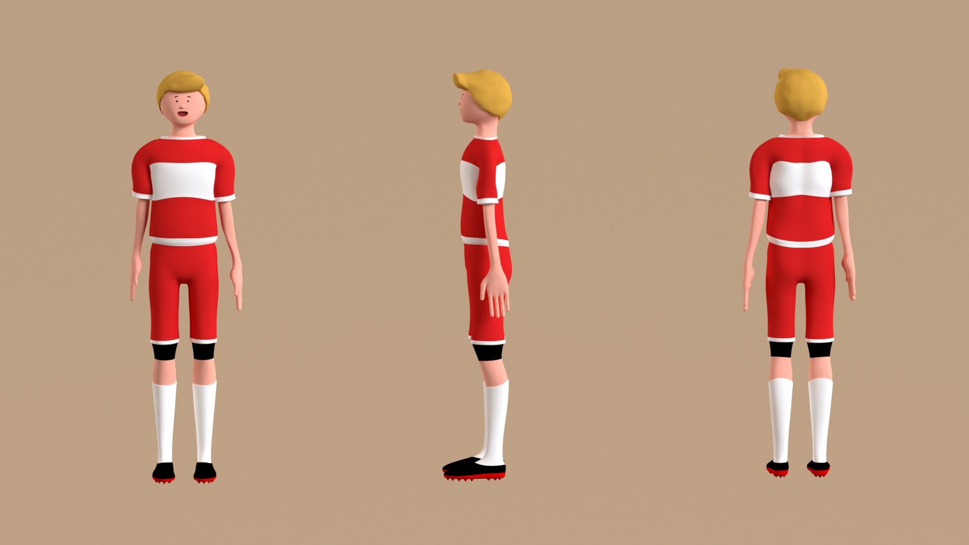 Olympic Character Set 3D Model - TurboSquid 2252690