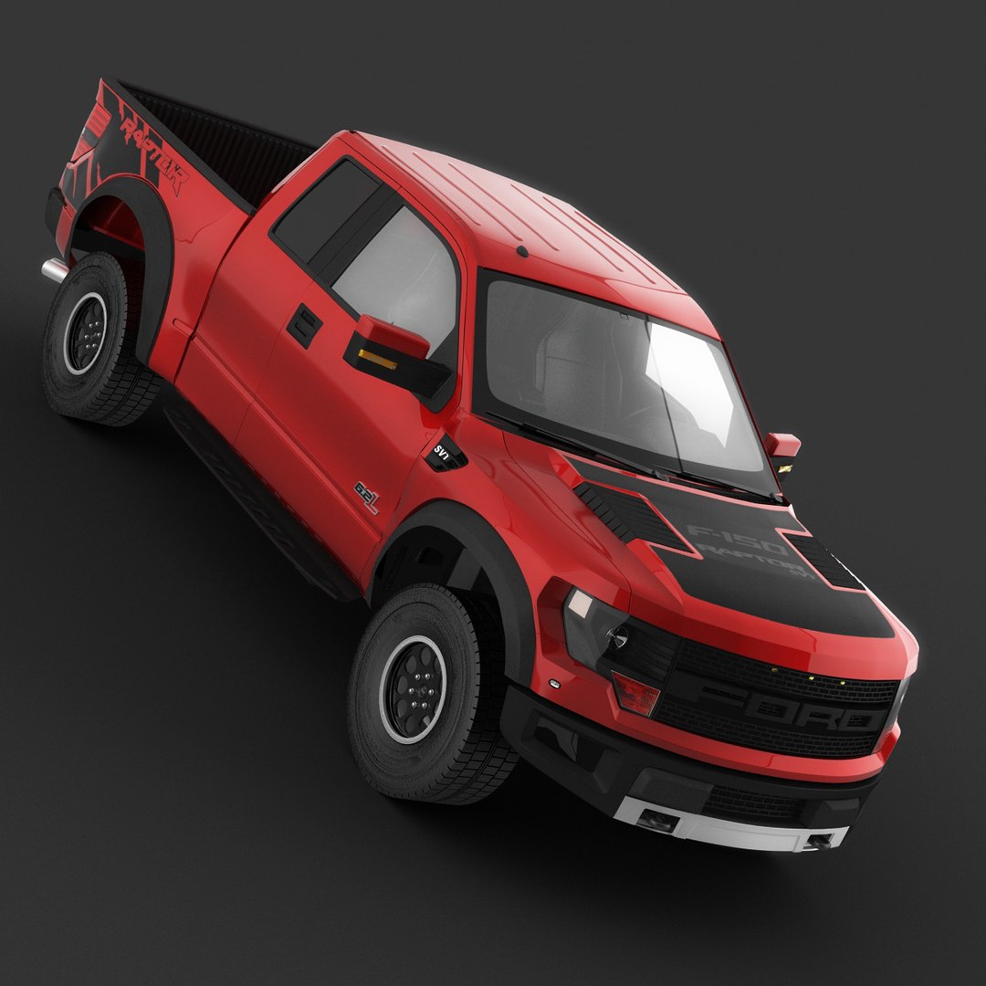 3d Model Raptor Svt