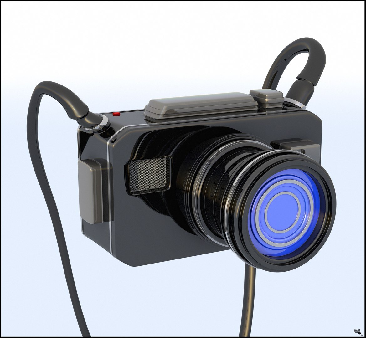 Cartoon Camera 3D - TurboSquid 1235847