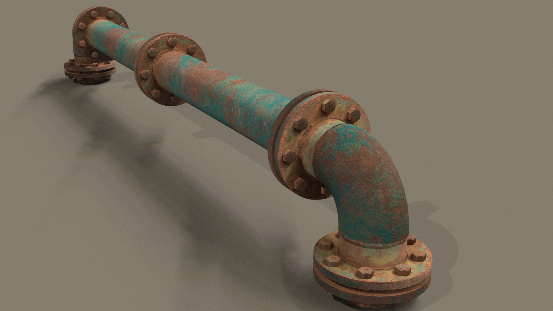 Pipe manifold 3D - TurboSquid 1501600