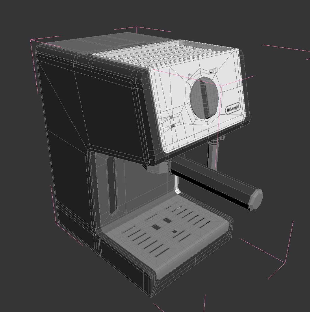 Coffee Machine Delonghi Ecp 3D - TurboSquid 1327253
