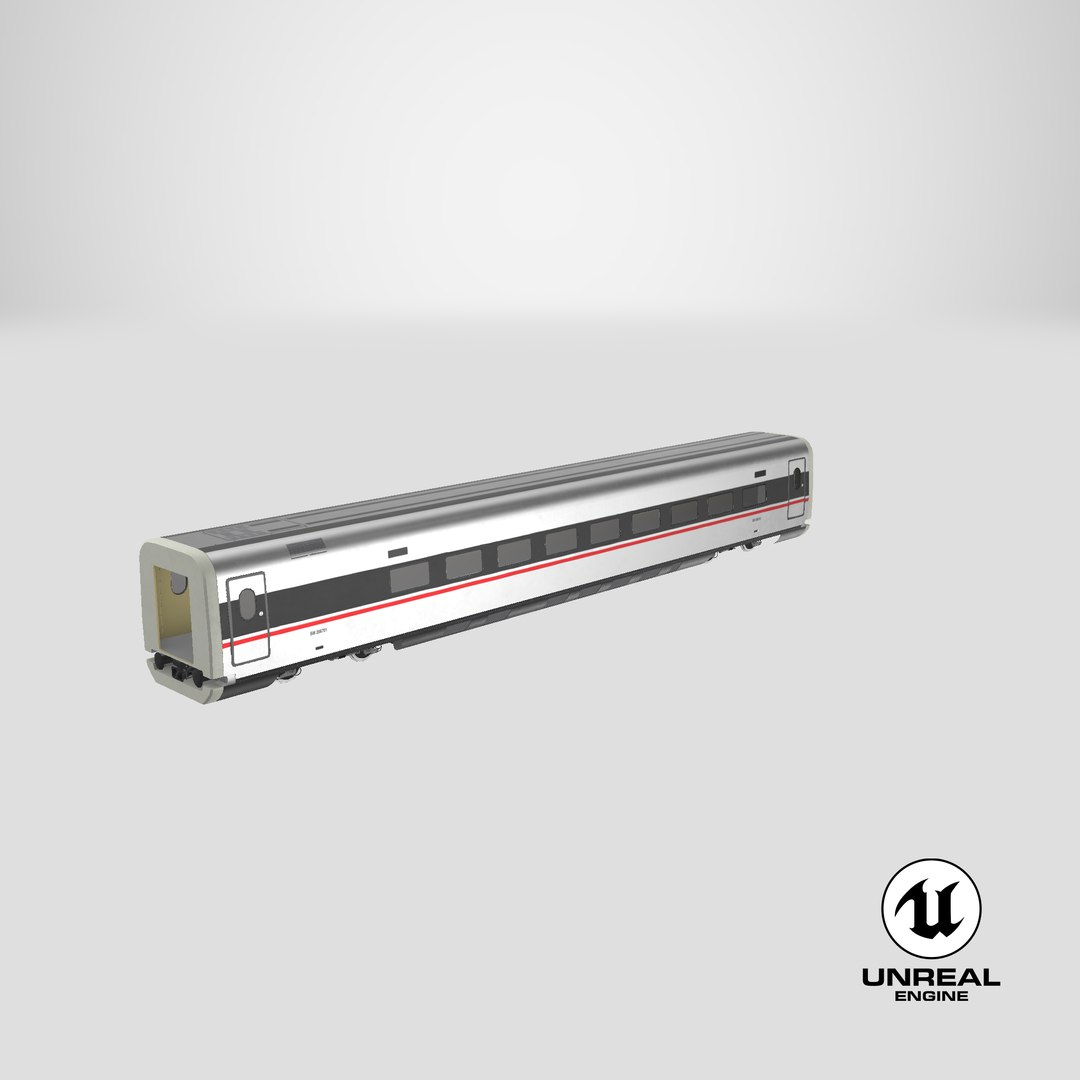 CR400 Fuxing Train Wagon Model - TurboSquid 2083676