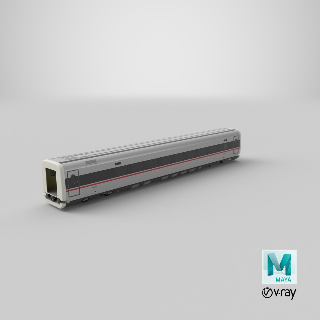 CR400 Fuxing Train Wagon Model - TurboSquid 2083676