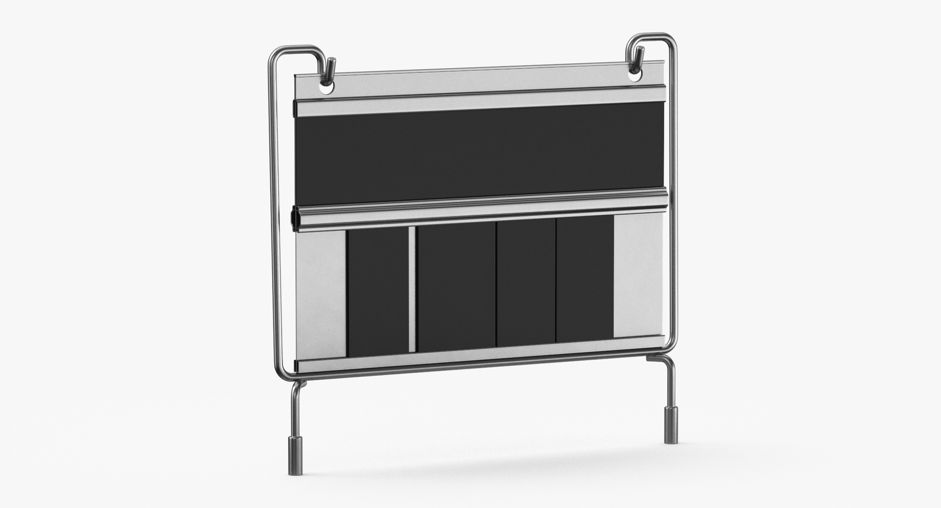 3D Model Promotional Signage Rack Post - TurboSquid 1978629