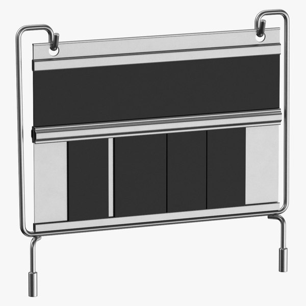 3D model Promotional Signage Rack Post - TurboSquid 1978629