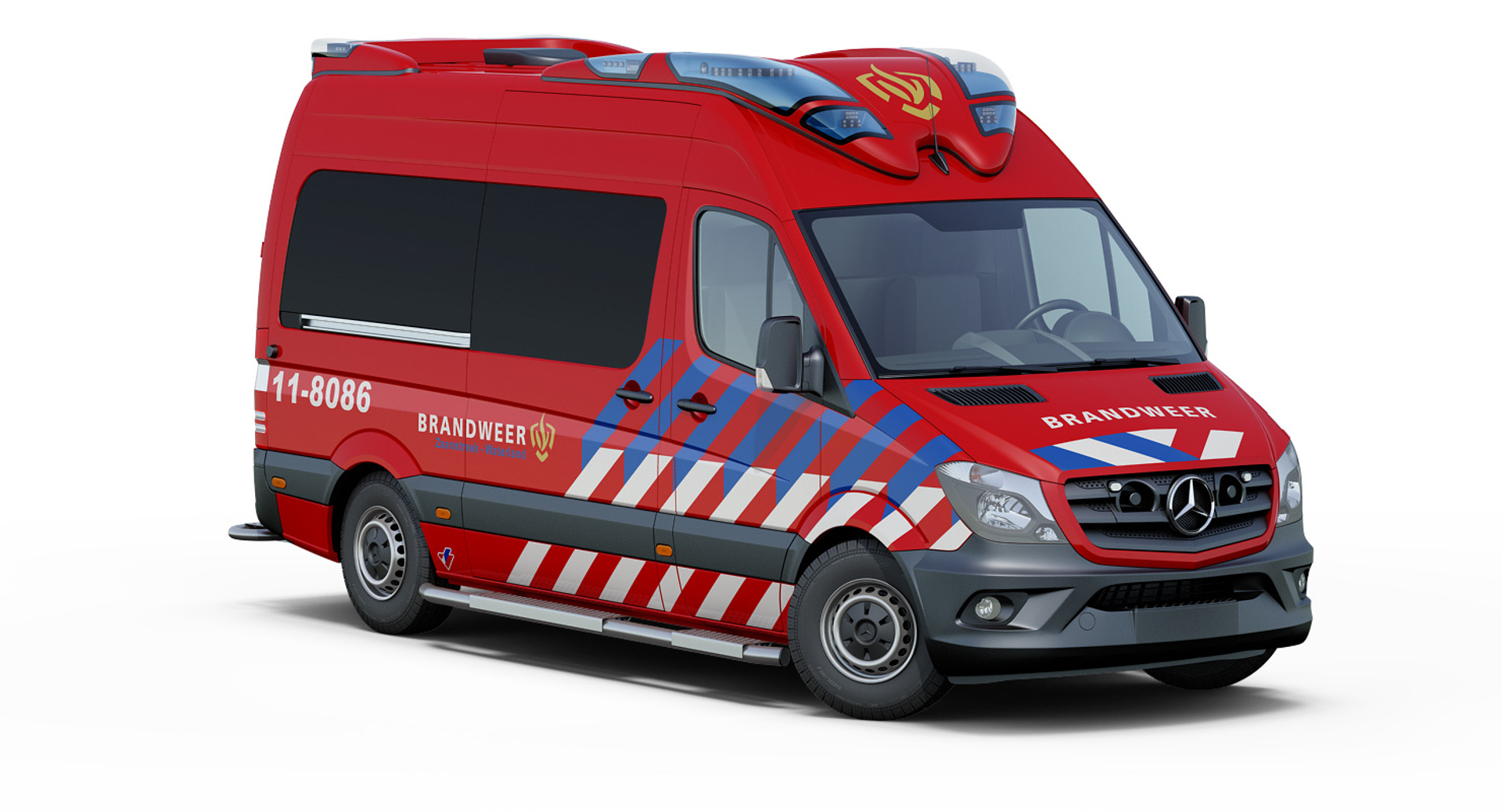 3D Model Mercedes-benz Sprinter Fire-brigade - TurboSquid 1402952