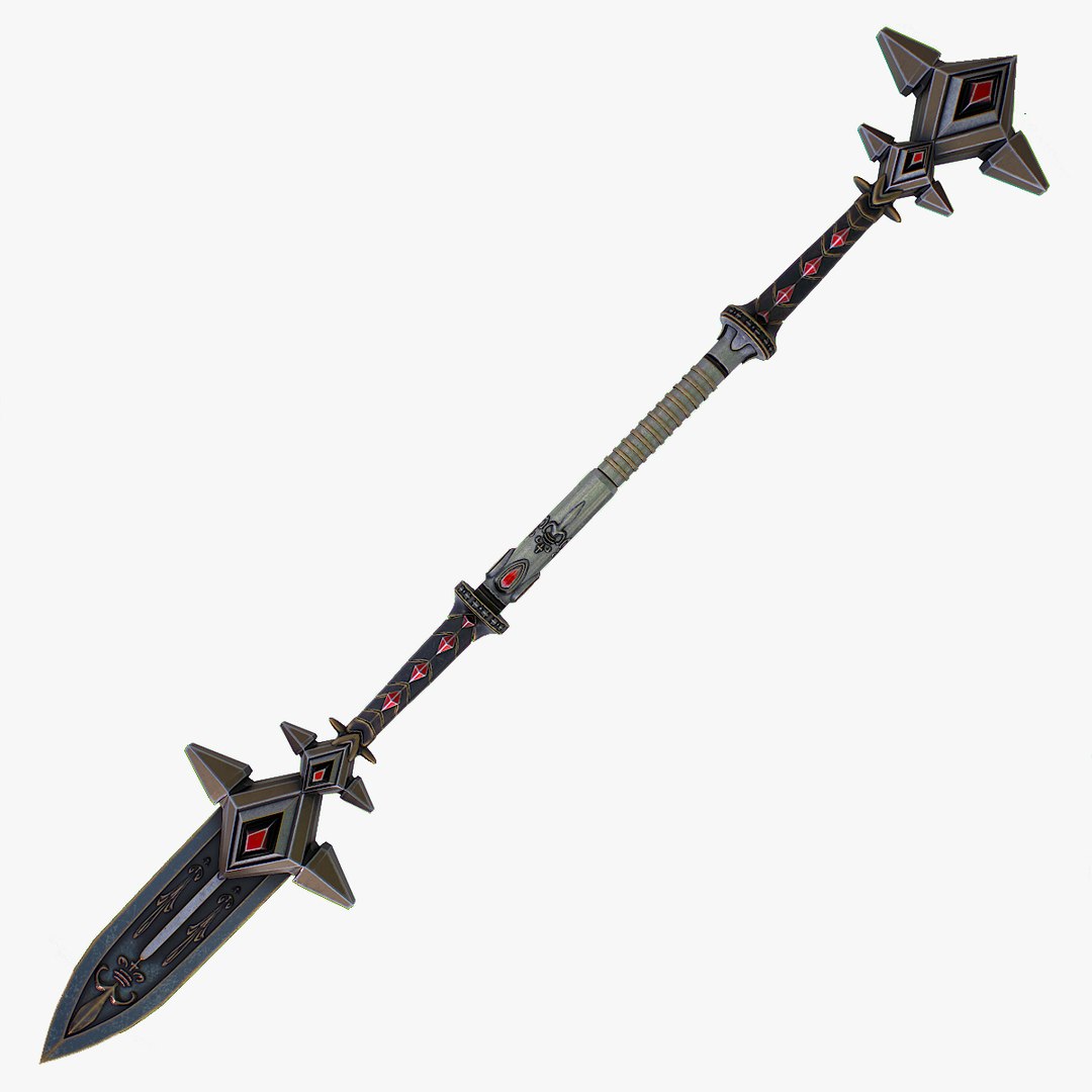 3D model Combat Staff 1 3D Model - TurboSquid 2115144