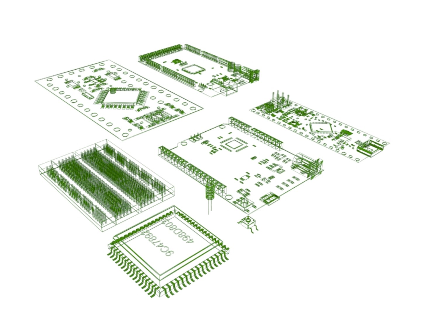 Arduino Mega Leonardo 3D - TurboSquid 1196985