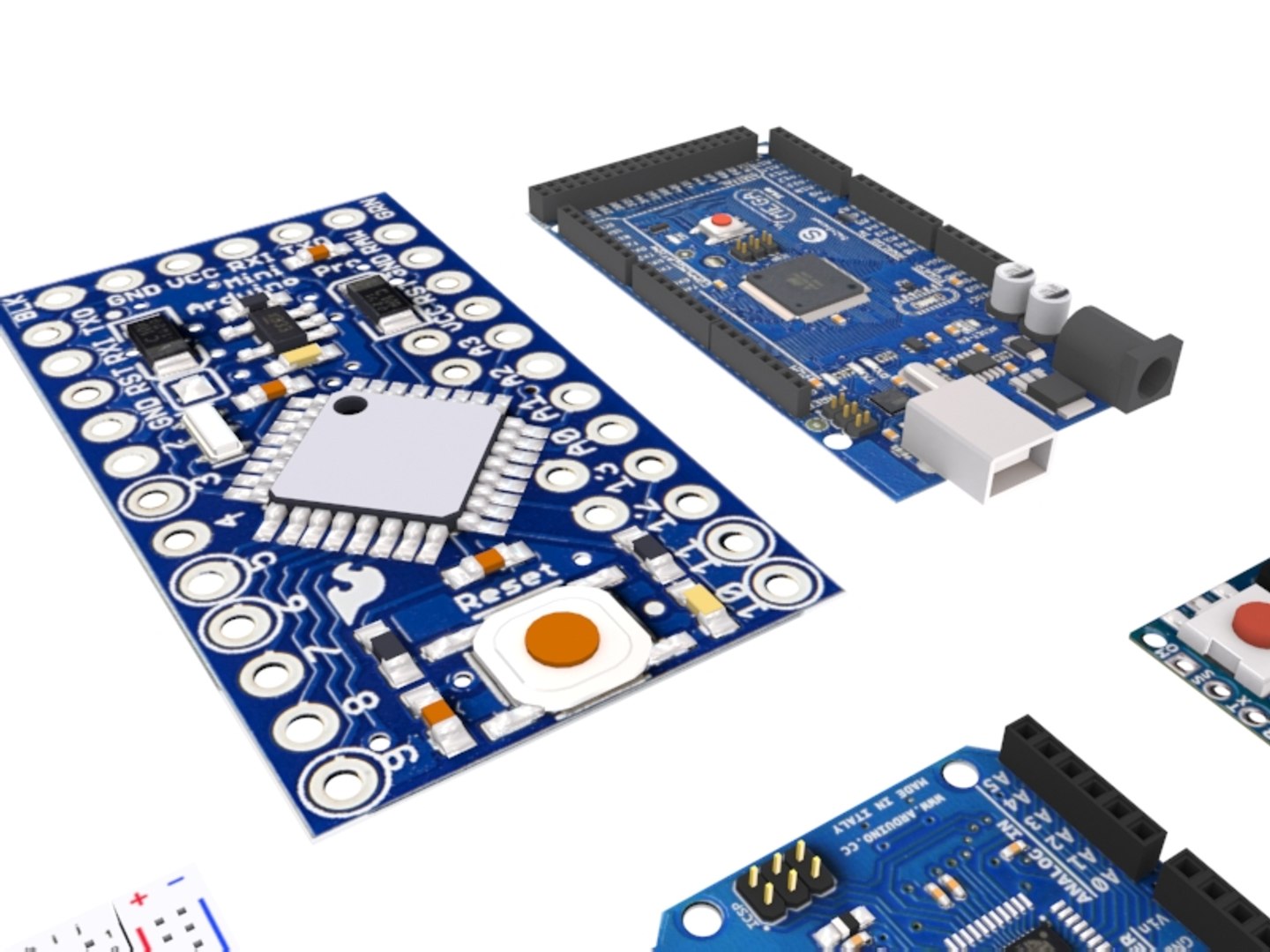 Arduino Mega Leonardo 3D - TurboSquid 1196985