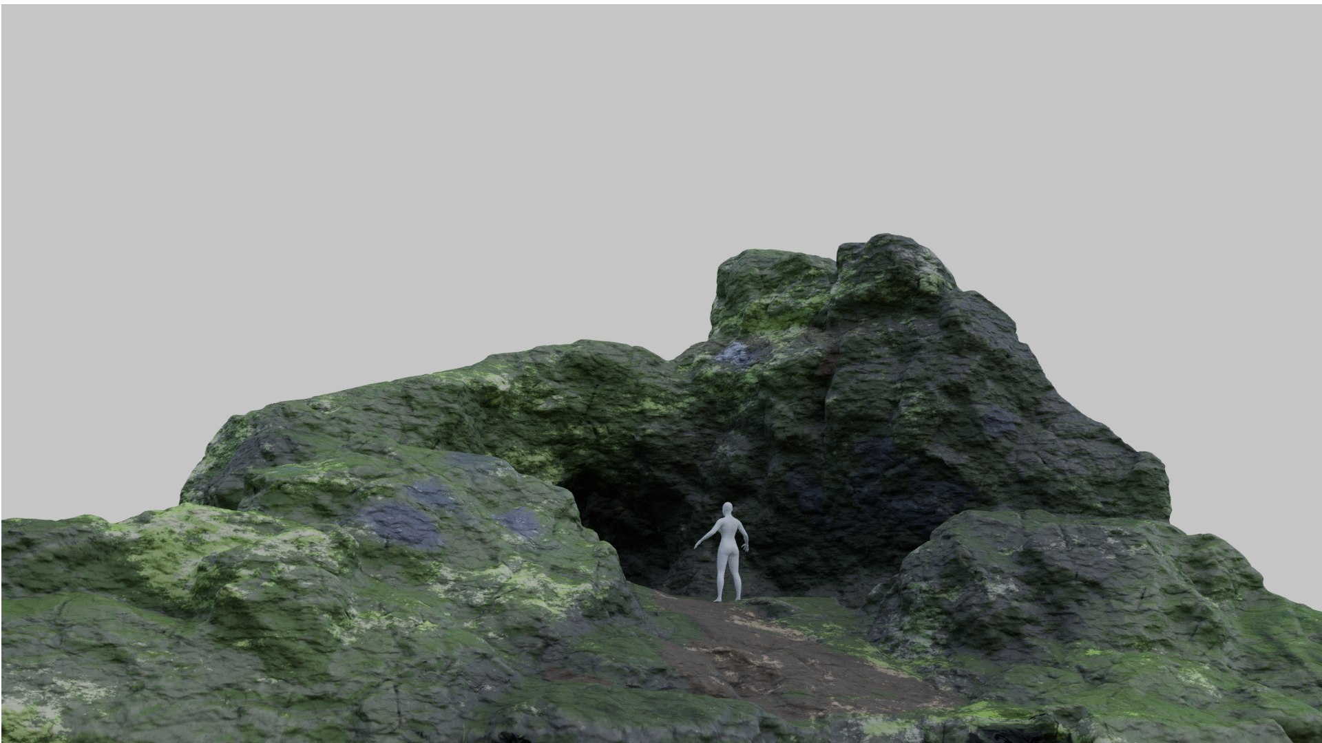Photorealistic Cave Model - TurboSquid 2343942