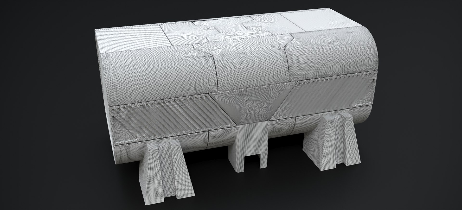 SCI-FI RESEARCH BUILDING 2023 RAW 3D Model - TurboSquid 2100214